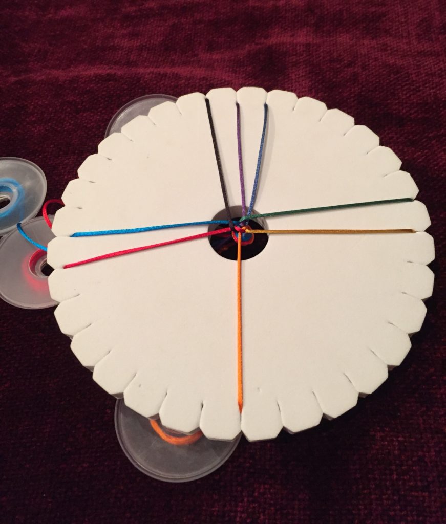 Basic Kumihimo Tutorial, Part 2, Moving the cords… – Karla Krafts
